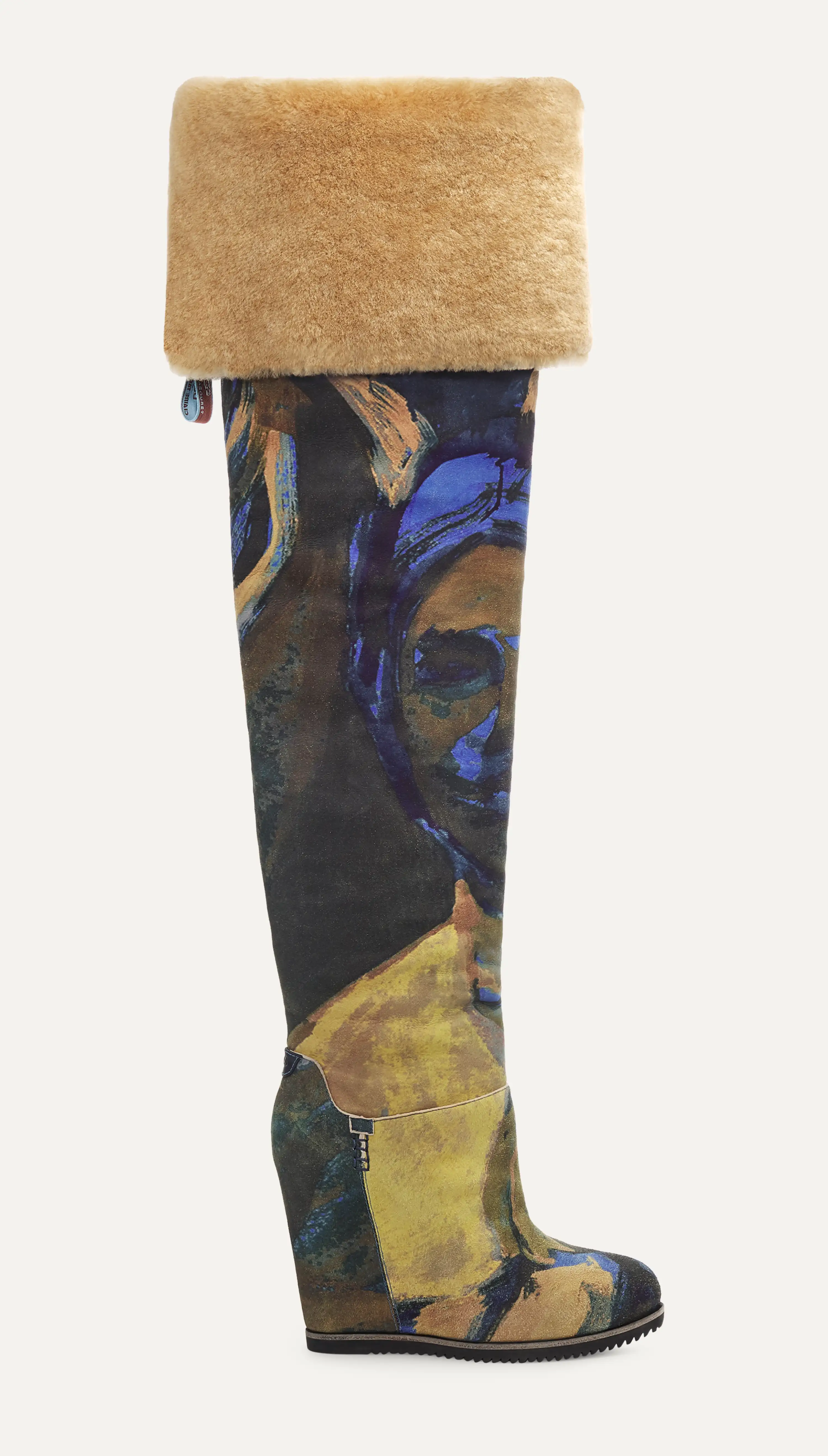 UGG UGG x Claire Tabouret Over The Knee Print Boot for Women | UGG® UK