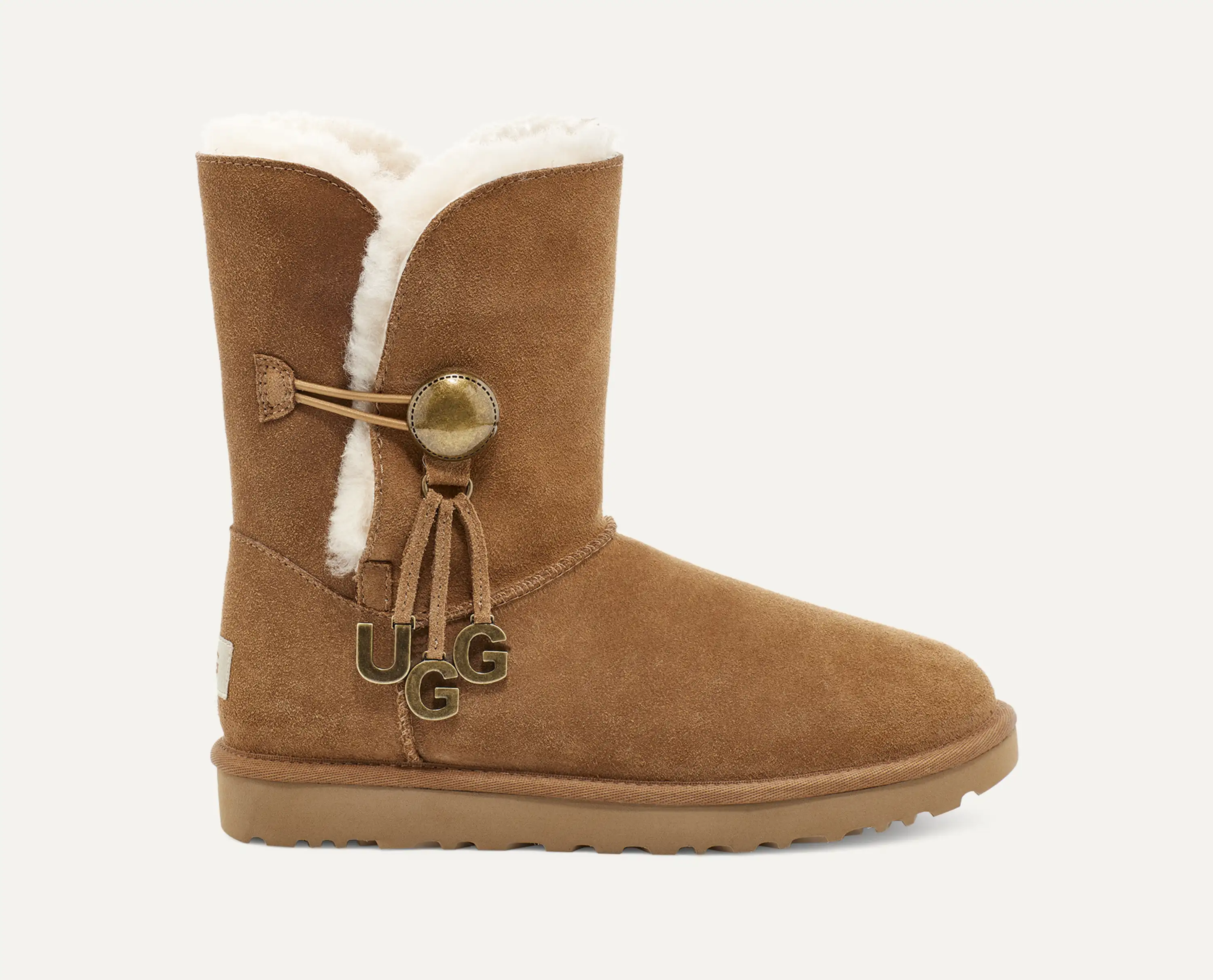 UGG Bailey Button Logo Charm Boot for Women | UGG®