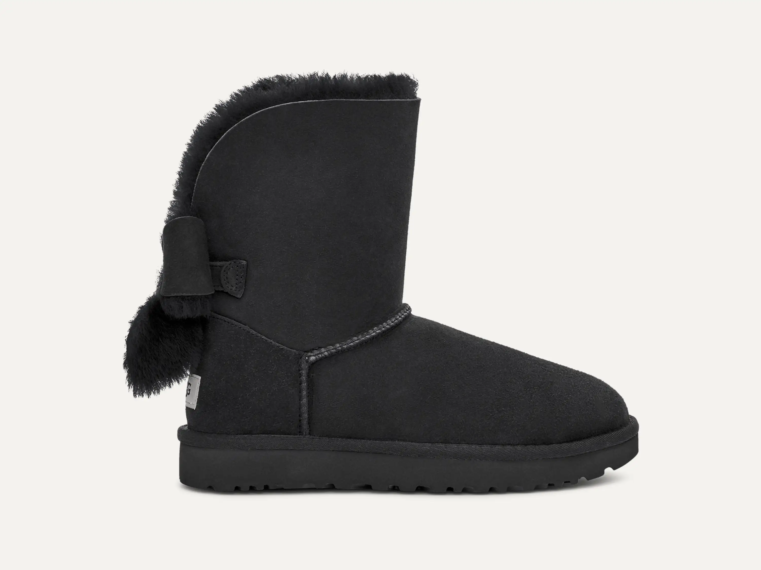 UGG Classic Short Cuffed Bow Boot for Women | UGG® UK