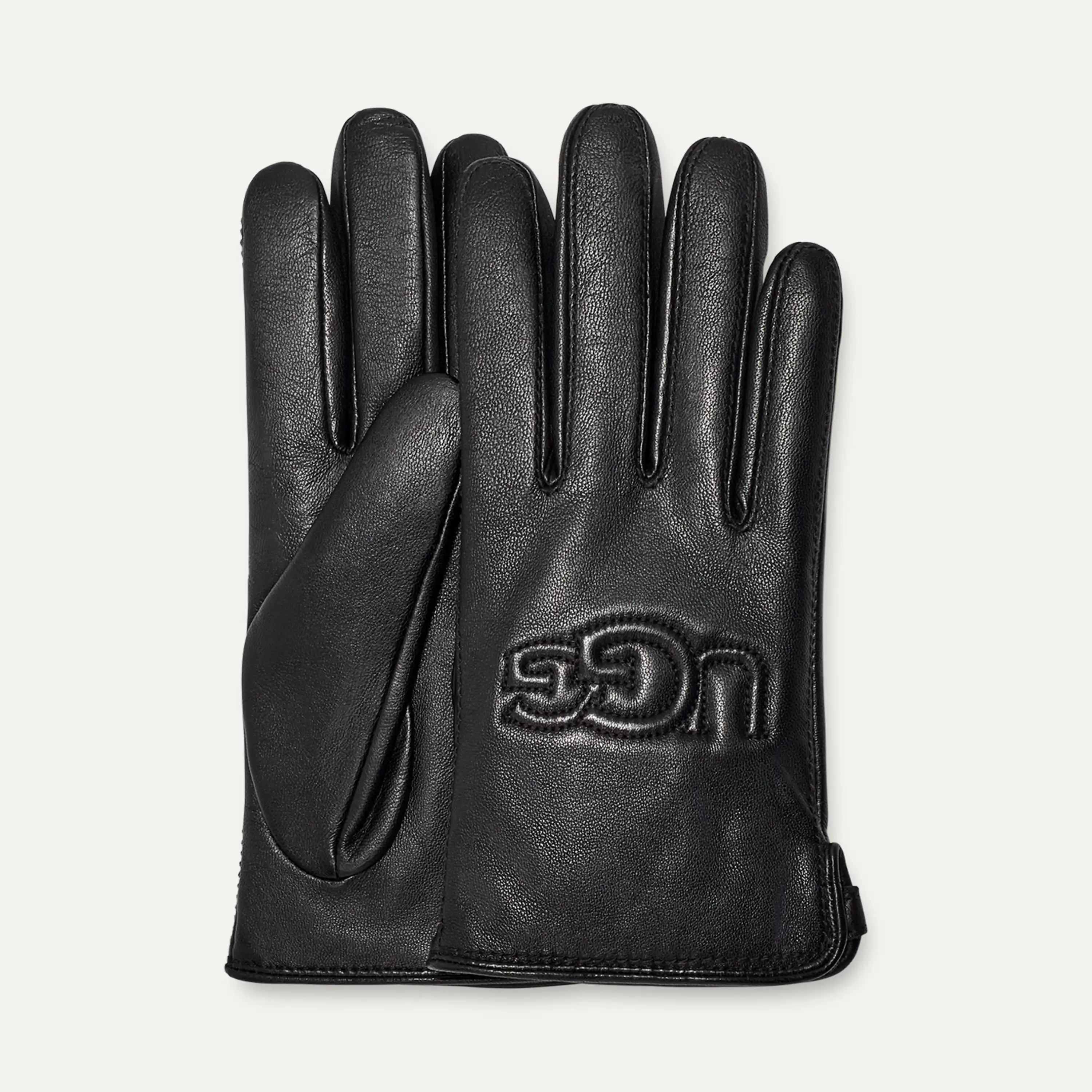 ugg logo gloves