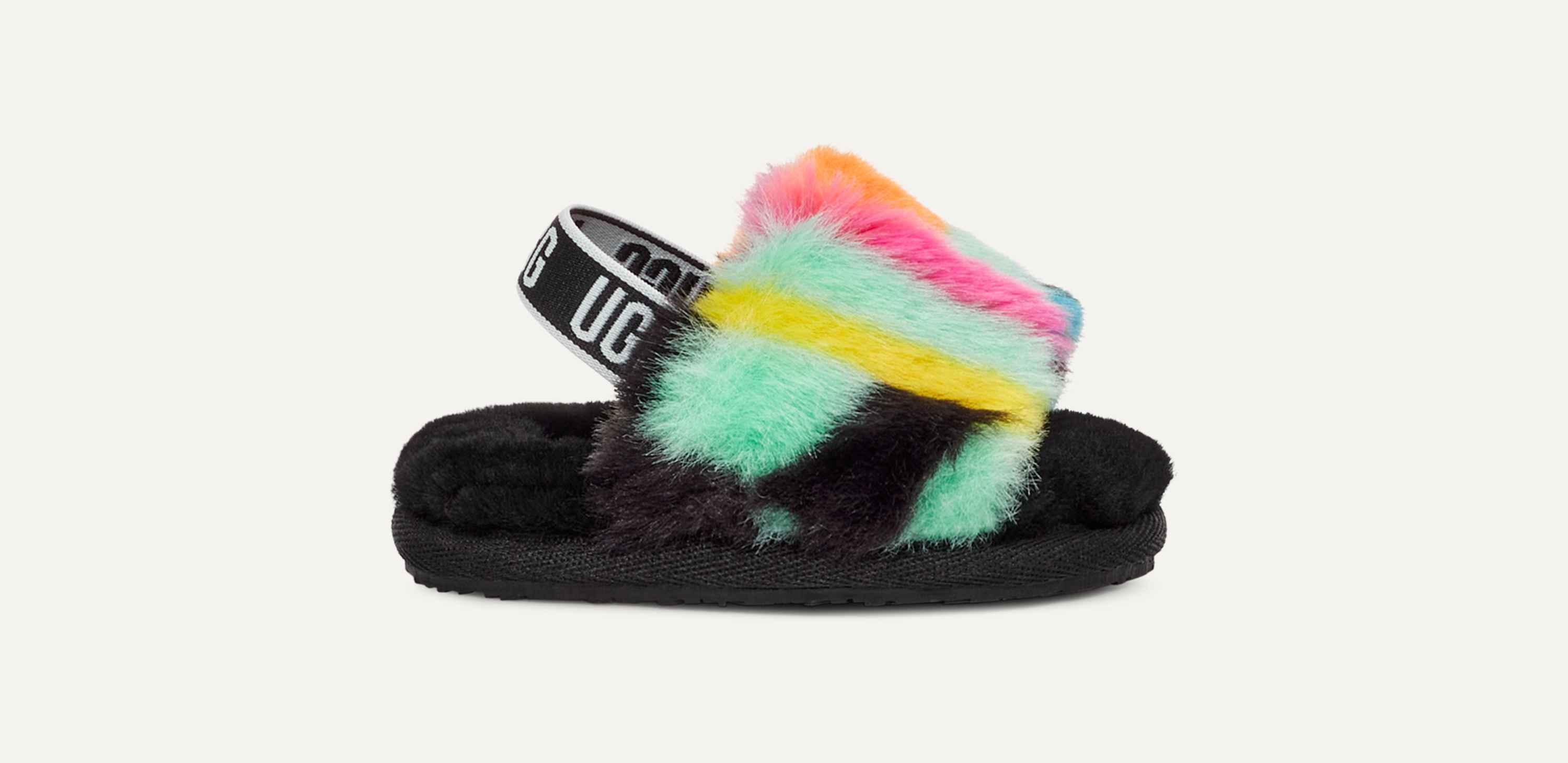 Infants' Fluff Yeah Slide Checks Sandal | UGG®