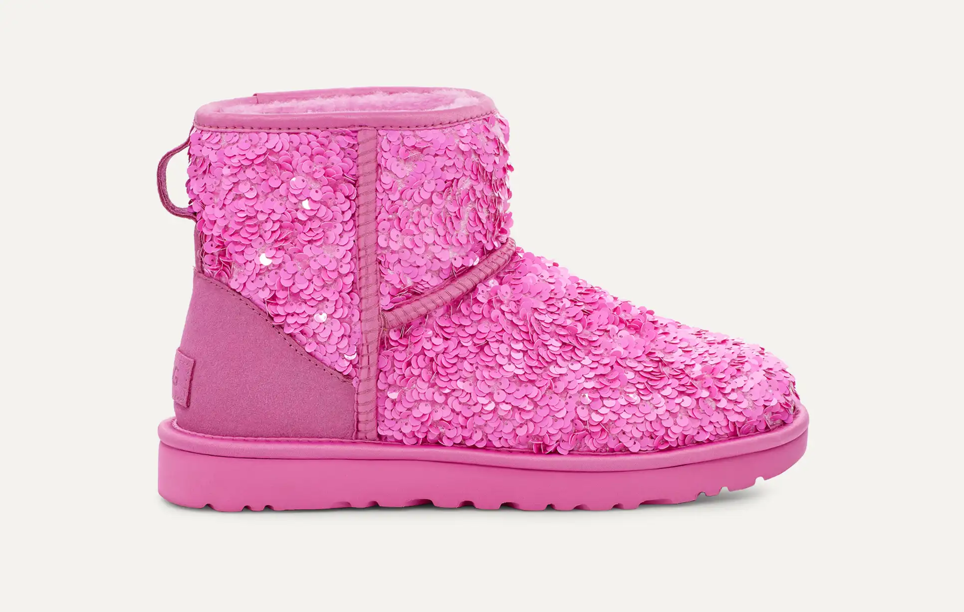 UGG Classic Mini Chunky Sequin Boot for Women | UGG® UK