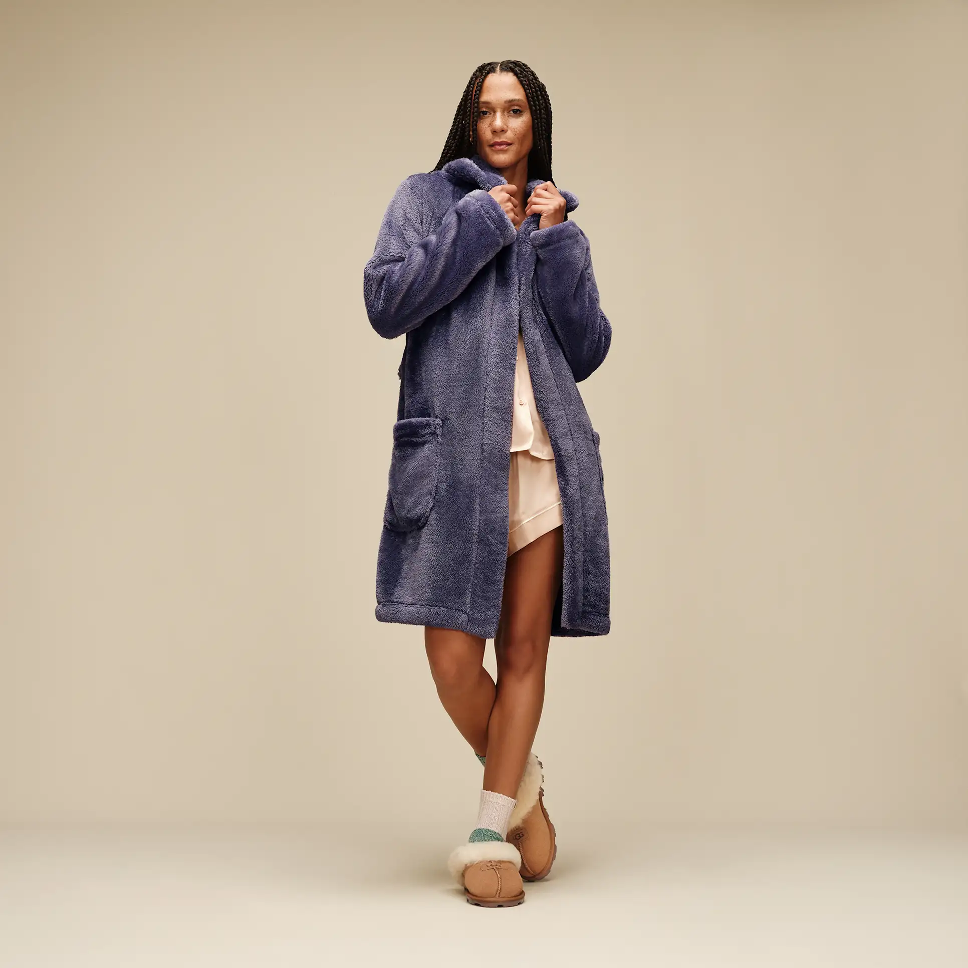 Aarti Hooded Robe for Women | UGG®